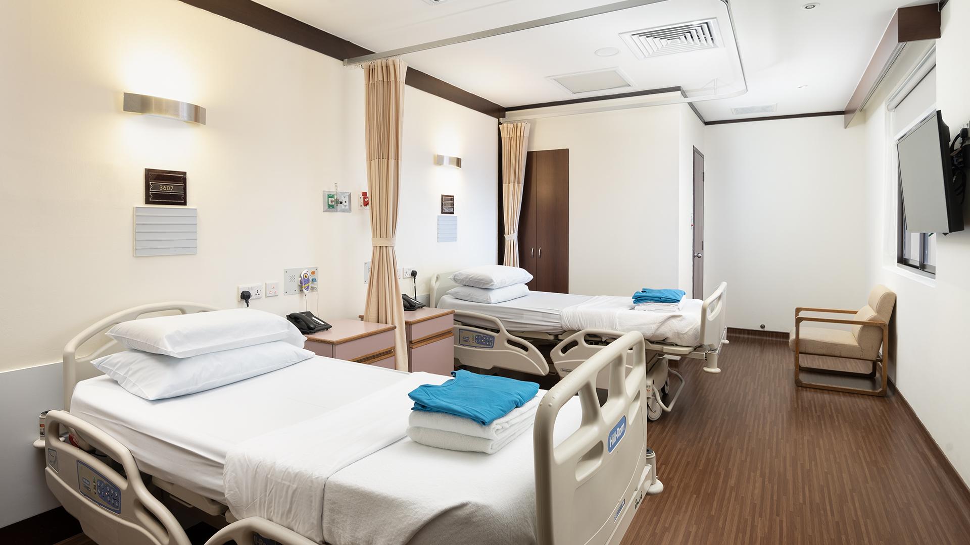 2-Bedded Room | Parkway East Hospital