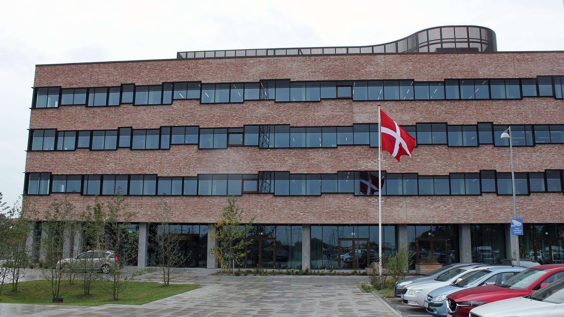 Banedanmark office building in recycled bricks is inaugurated by the ...