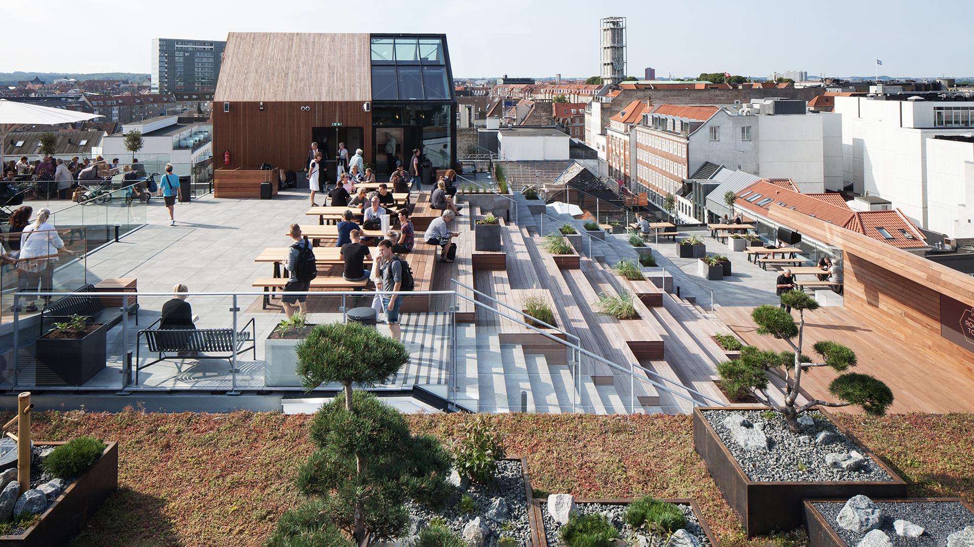 We are adding a rooftop park to beloved Aarhus institution | Henning Larsen