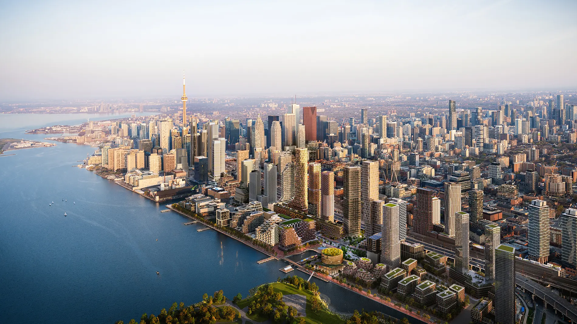 Quayside Toronto and the overstory | Henning Larsen