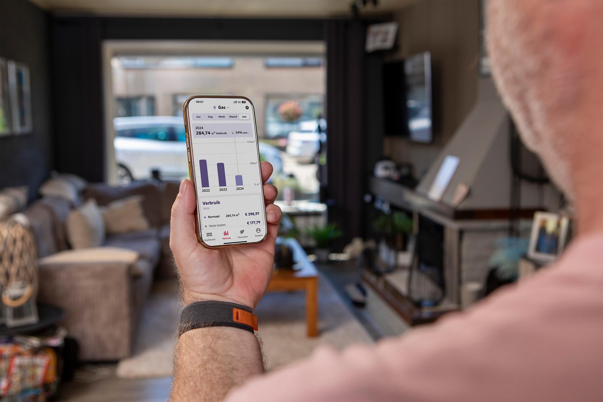 Eneco Smart Meter App: mandaat instellen | Eneco België