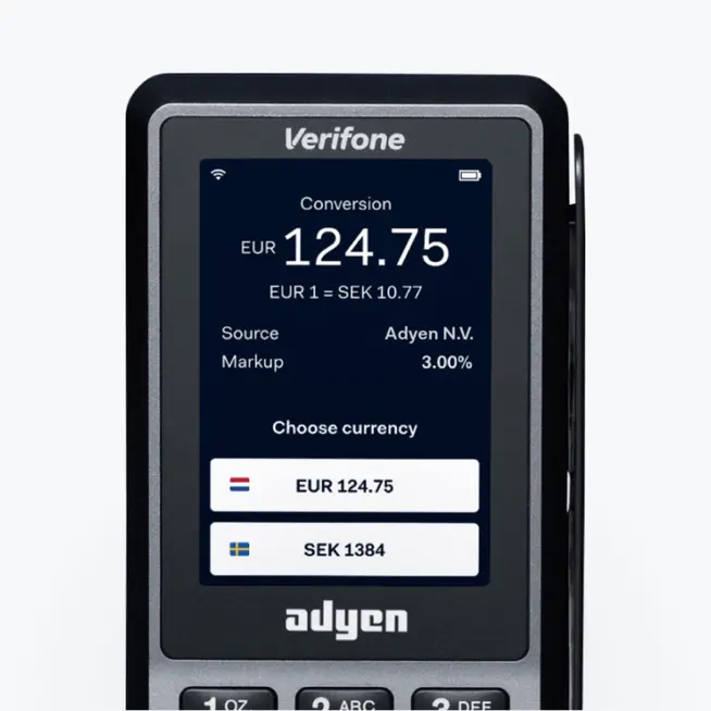 Dynamic Currency Conversion at the point of sale - Adyen Dynamic Currency Conversion at the point of sale - Adyen