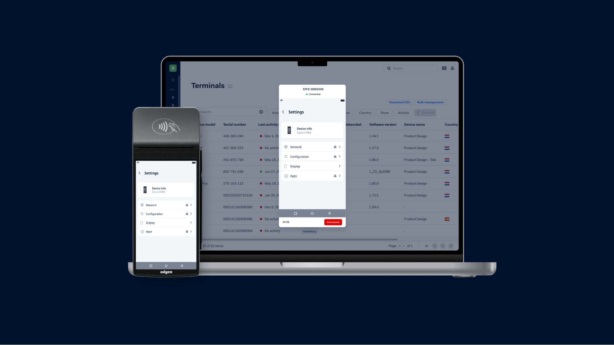 Fix terminal issues faster with remote support - Adyen