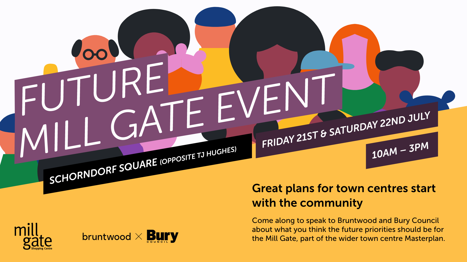 Share your thoughts on the future of Mill Gate shopping centre | Bruntwood