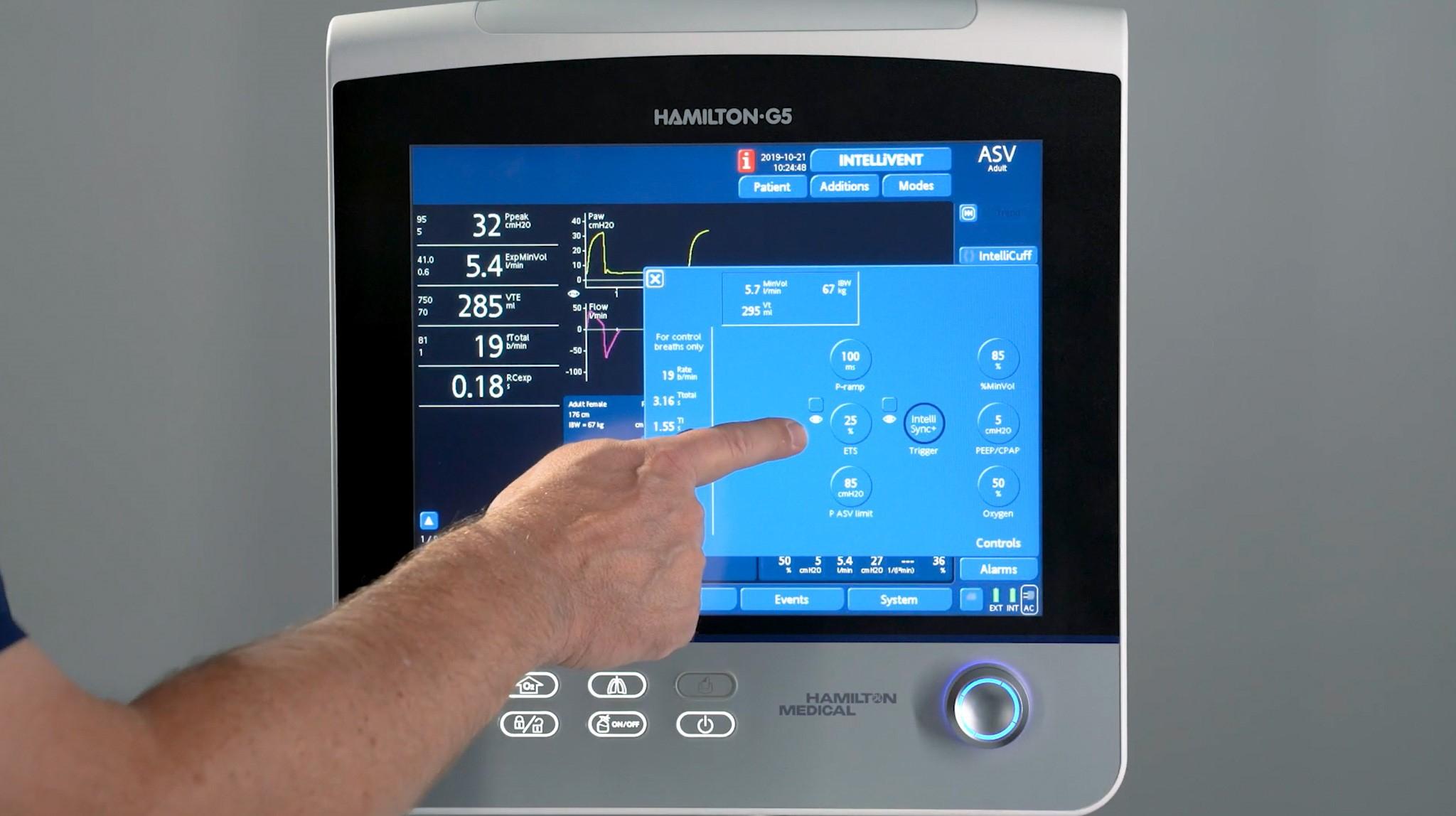 IntelliSync+ for patient-ventilator synchrony | Hamilton Medical