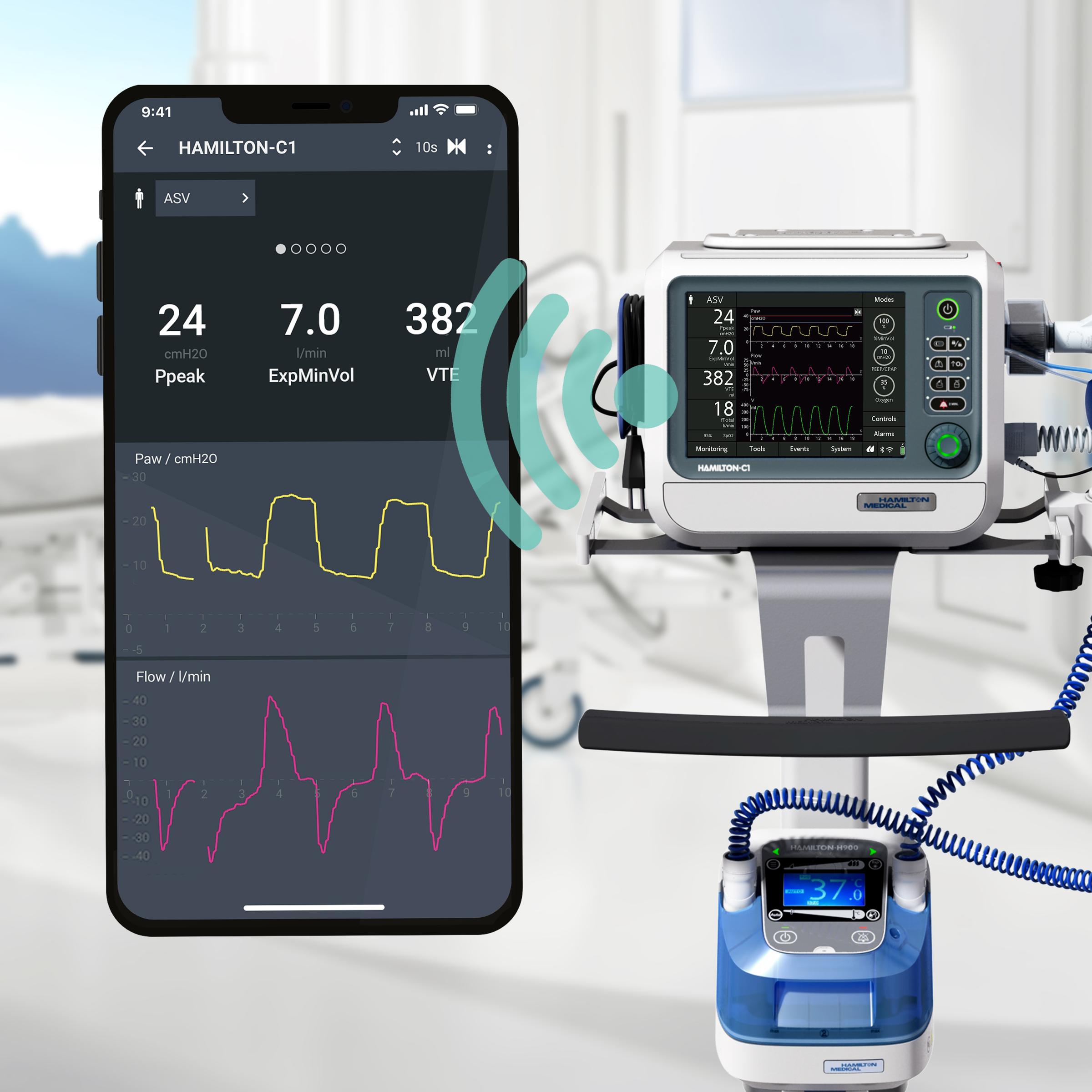 Digital solutions | Hamilton Medical