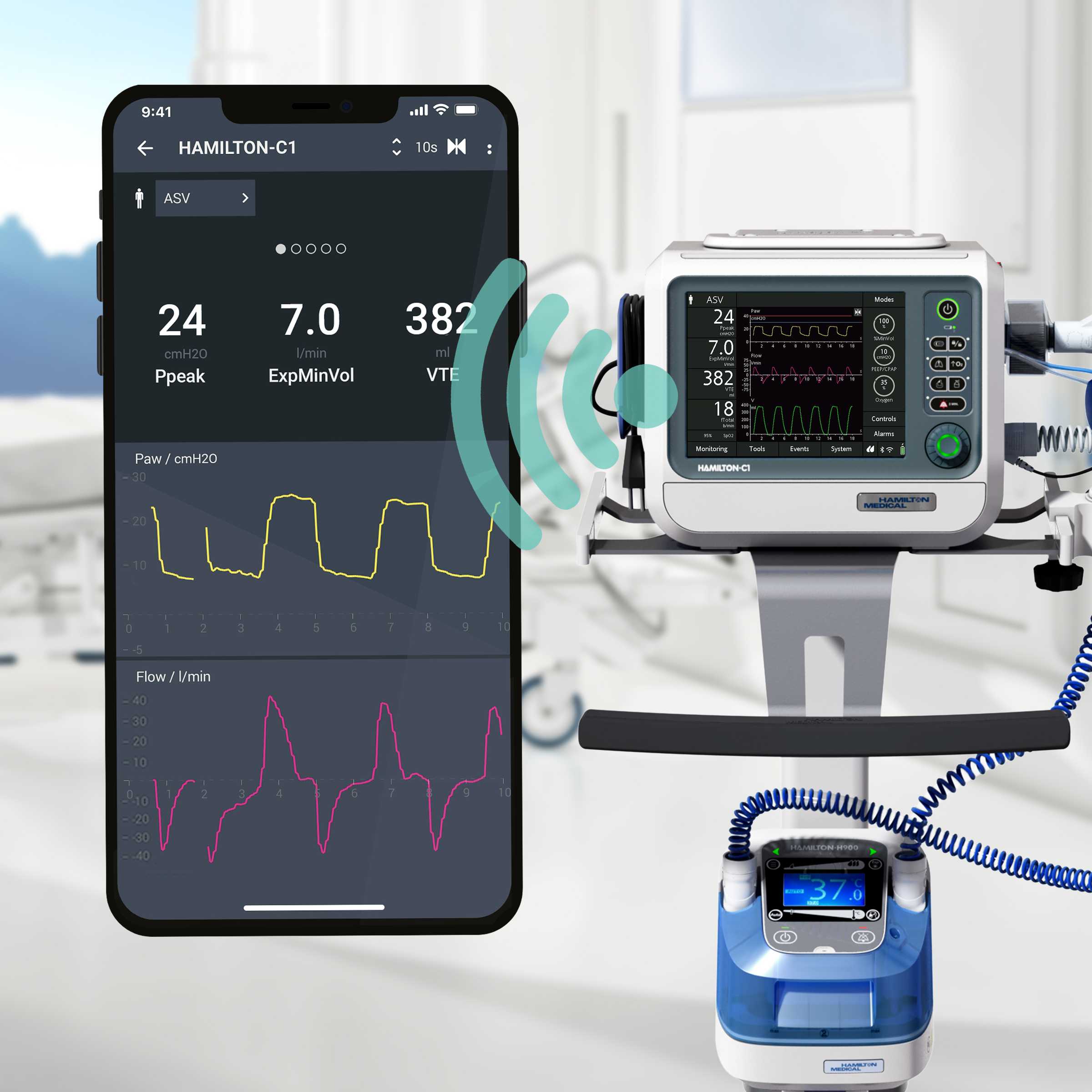 Digital solutions | Hamilton Medical