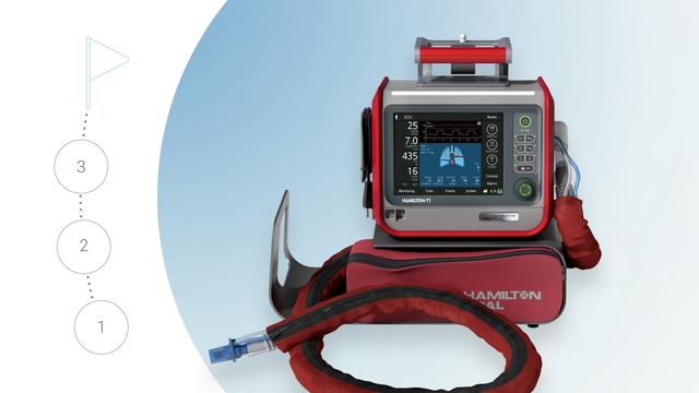 HAMILTON-T1 training | Hamilton Medical