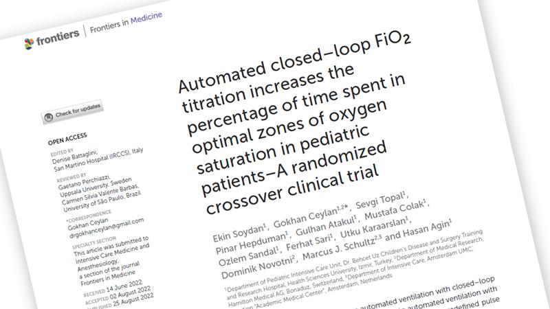 More time in optimal SpO2 range with closed-loop FiO2 control ...