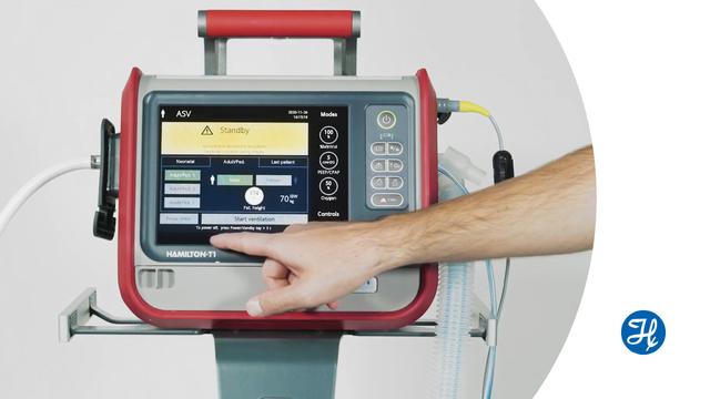 HAMILTON-T1 training | Hamilton Medical