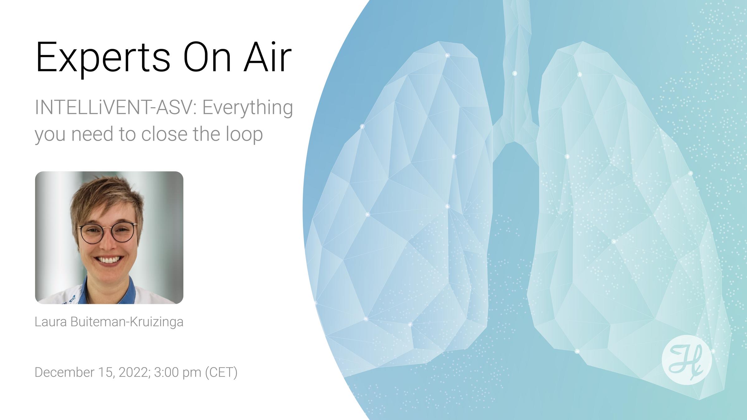 Experts On Air - New series starting soon | Hamilton Medical