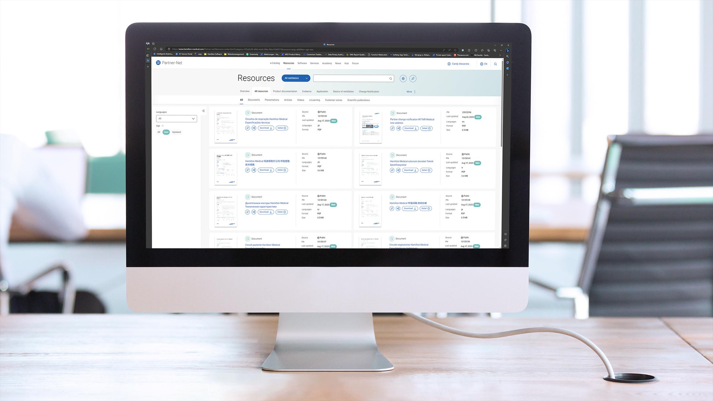Explore the "All Resources" tab with enhanced filters and sorting ...