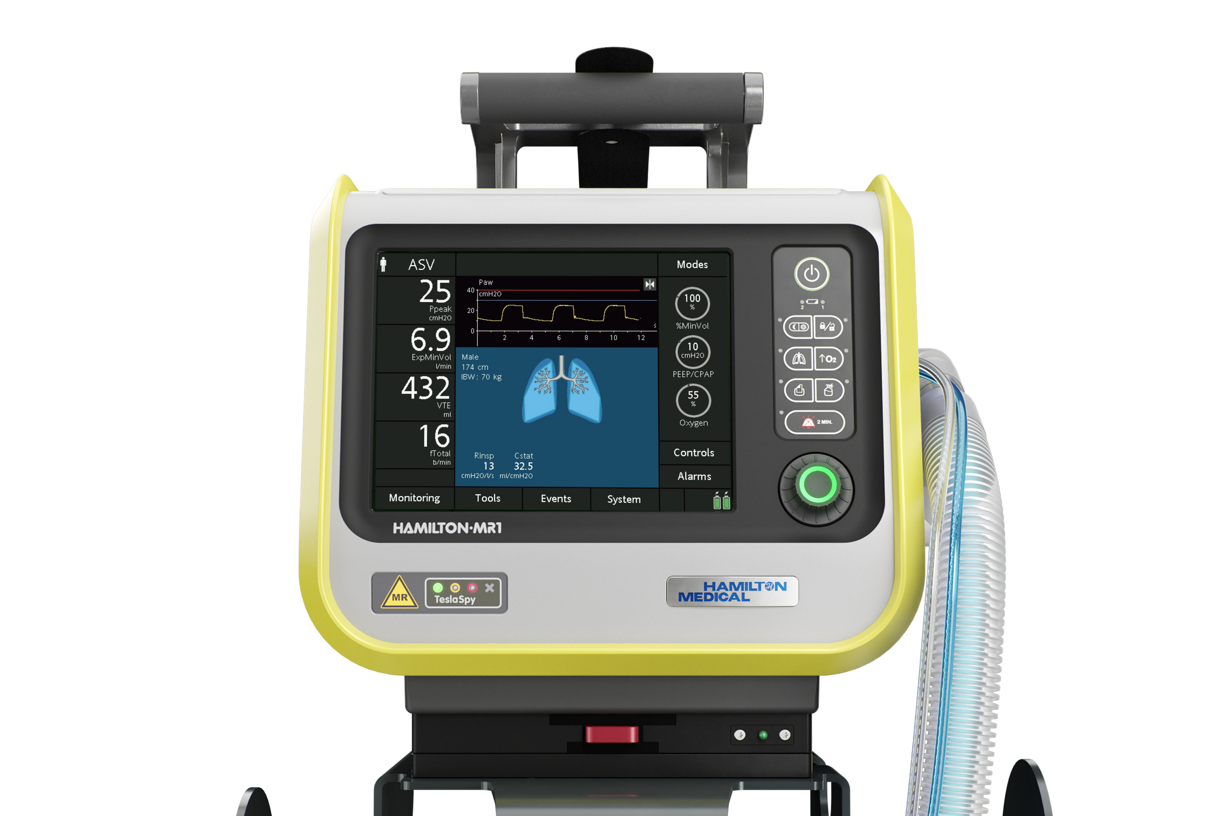 Mri Ventilator Intelligent Ventilation From ICU To MRI HAMILTON MR1