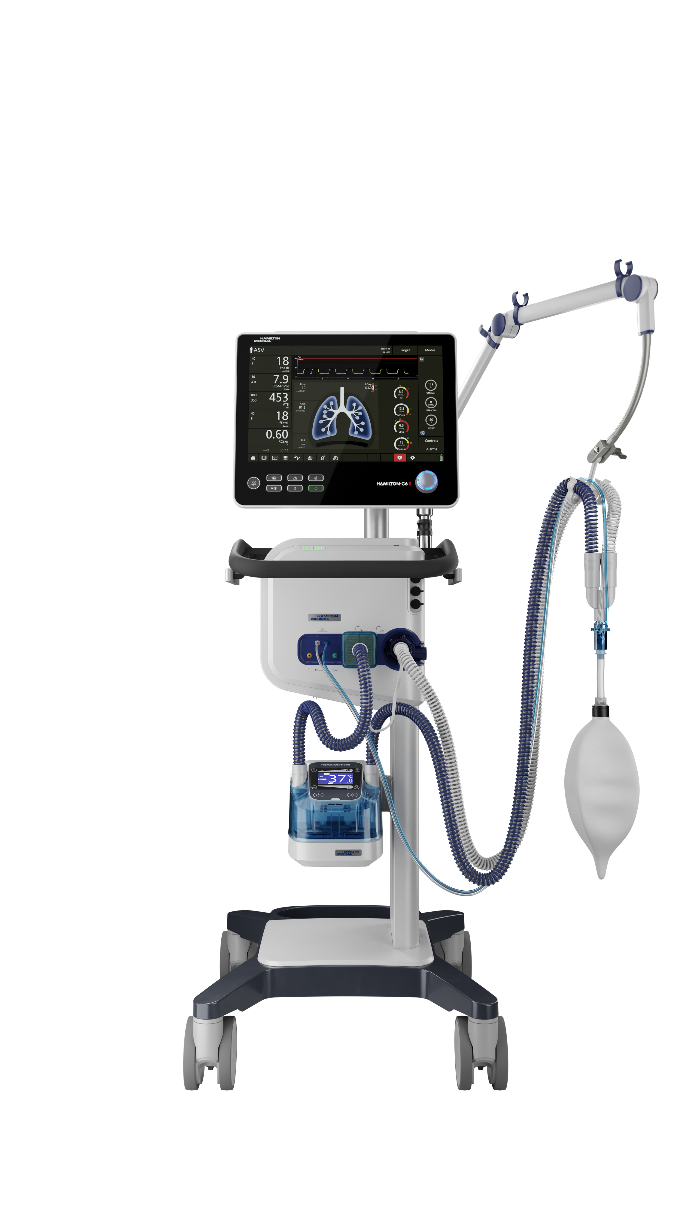 New HAMILTON-C6 ICU ventilator - for your ventilation workflow ...
