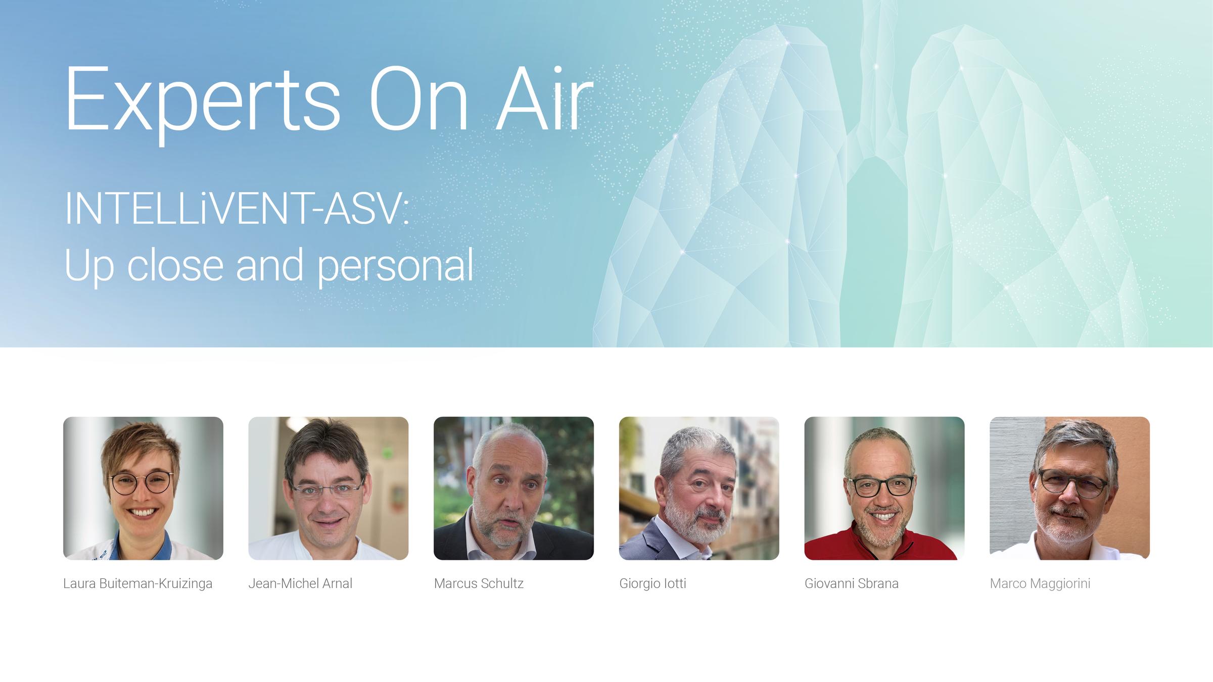 New topic for Experts On Air webinar | Hamilton Medical