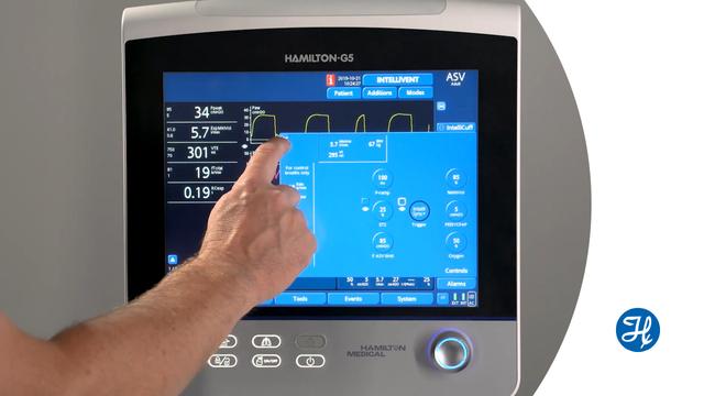 Training zum HAMILTON-G5/S1