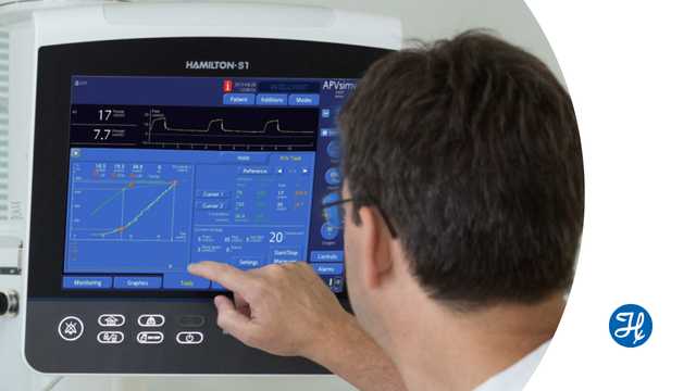 P/V Tool training | Hamilton Medical