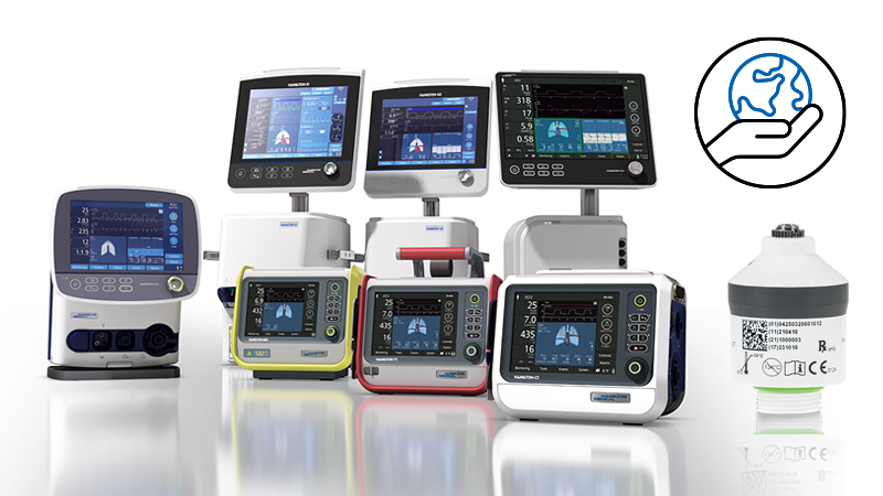 Go green with our lead-free oxygen sensors! | Hamilton Medical