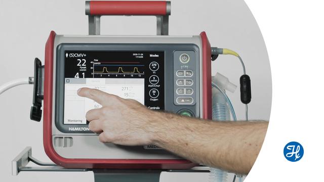 HAMILTON-T1 training | Hamilton Medical