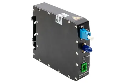 Transmitter, L1, L2, DIN Rail, 1 RF IN, 1 FO - HUBER+SUHNER