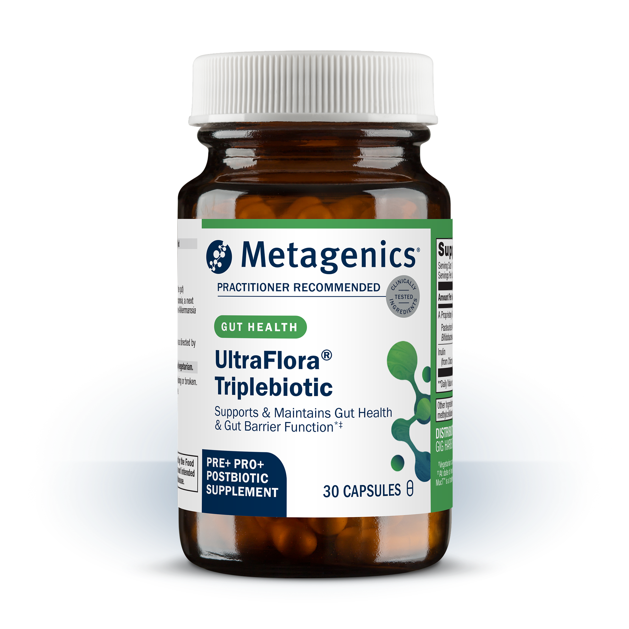 UltraFlora® Triplebiotic with Akkermansia | Metagenics