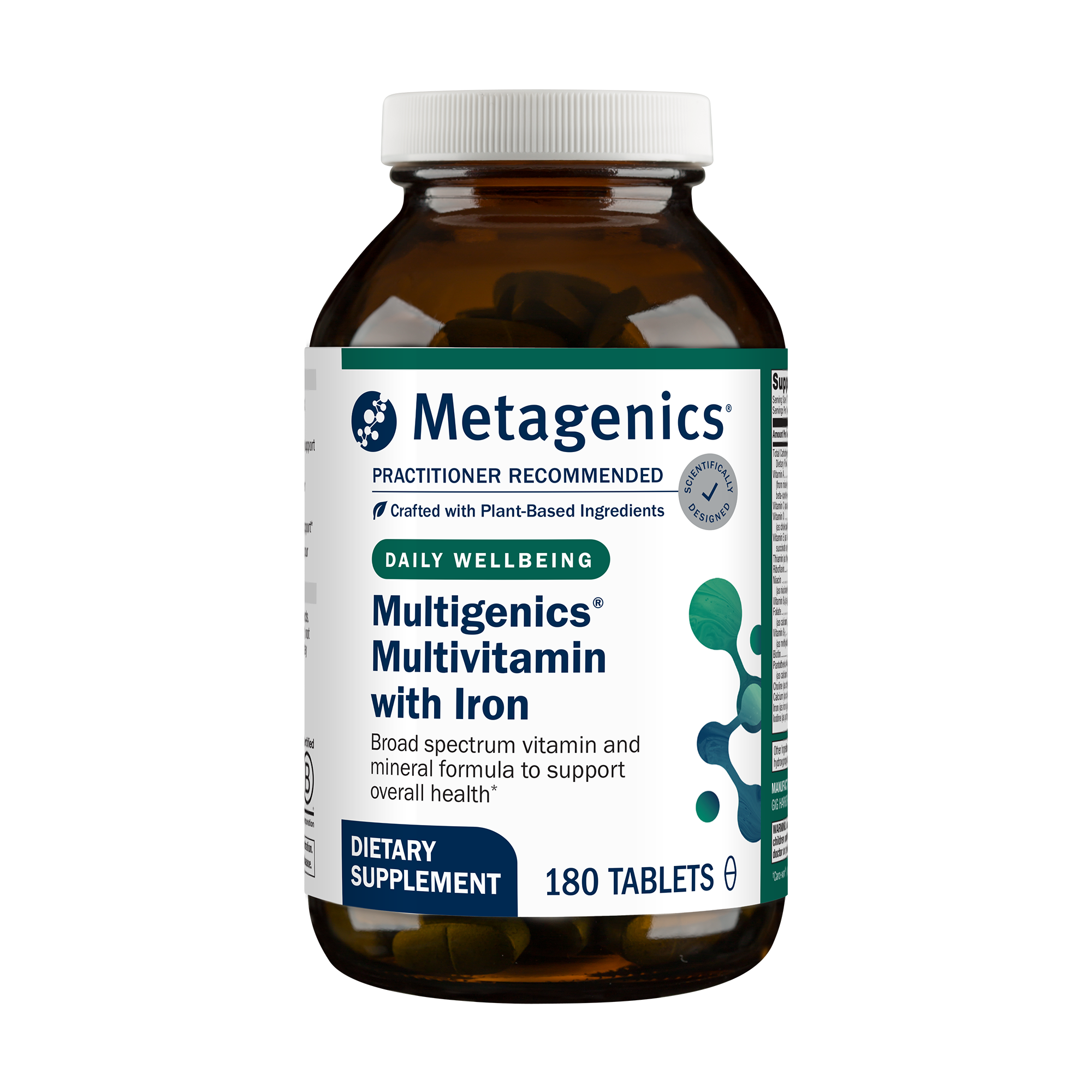 Multigenics® Multivitamin with Iron | Metagenics