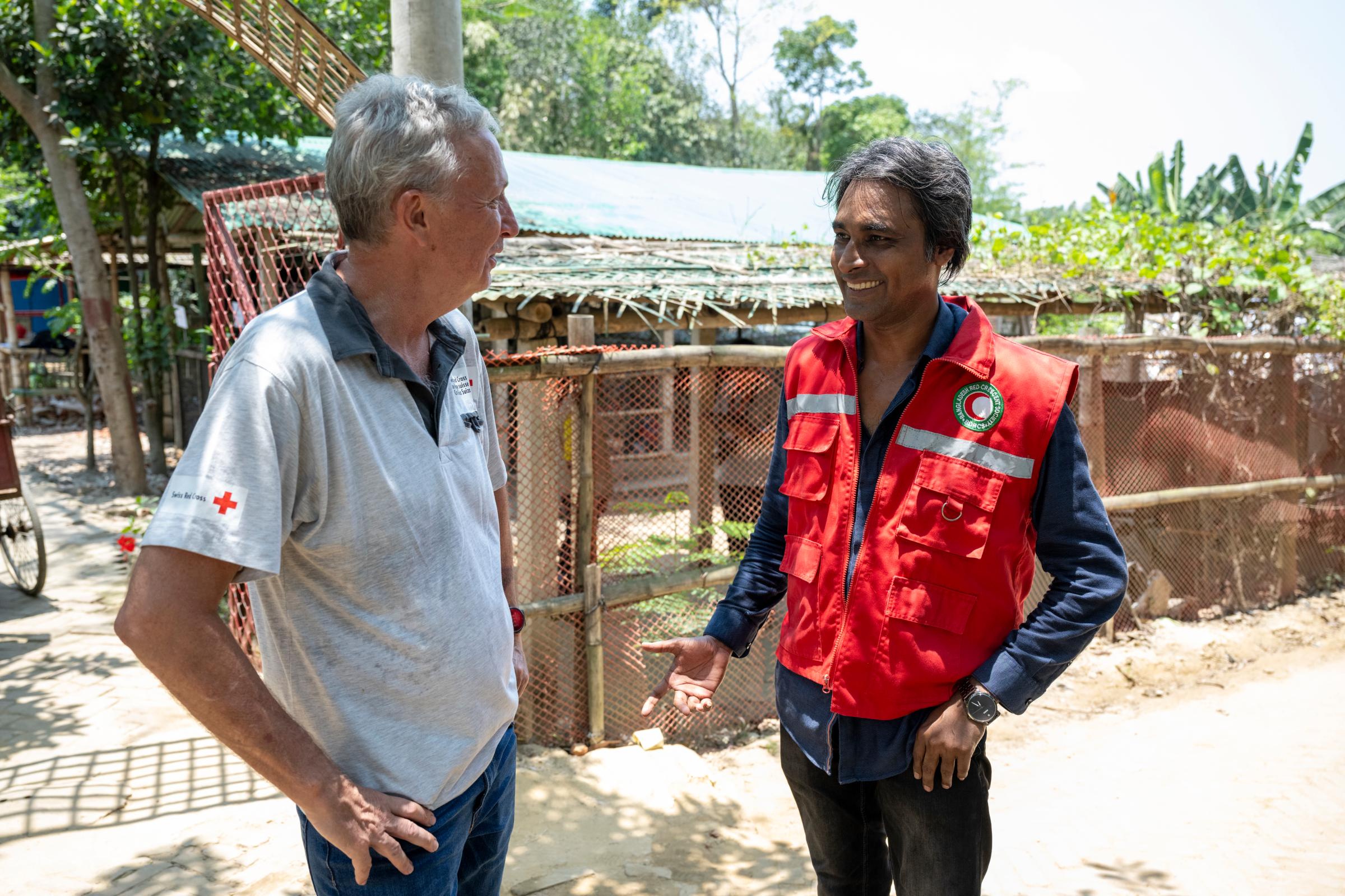 The work of the Swiss Red Cross