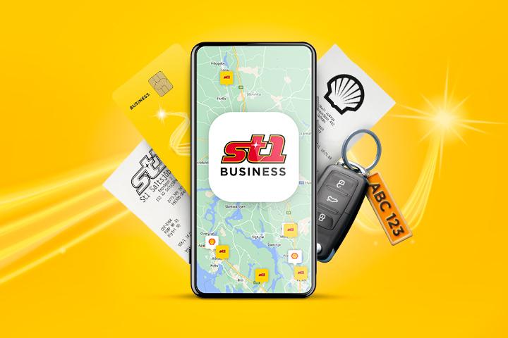 Mer om St1 Business-app | St1 Sverige