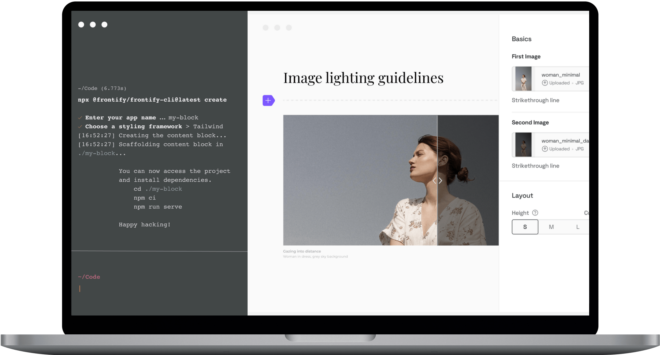 Content blocks | Frontify
