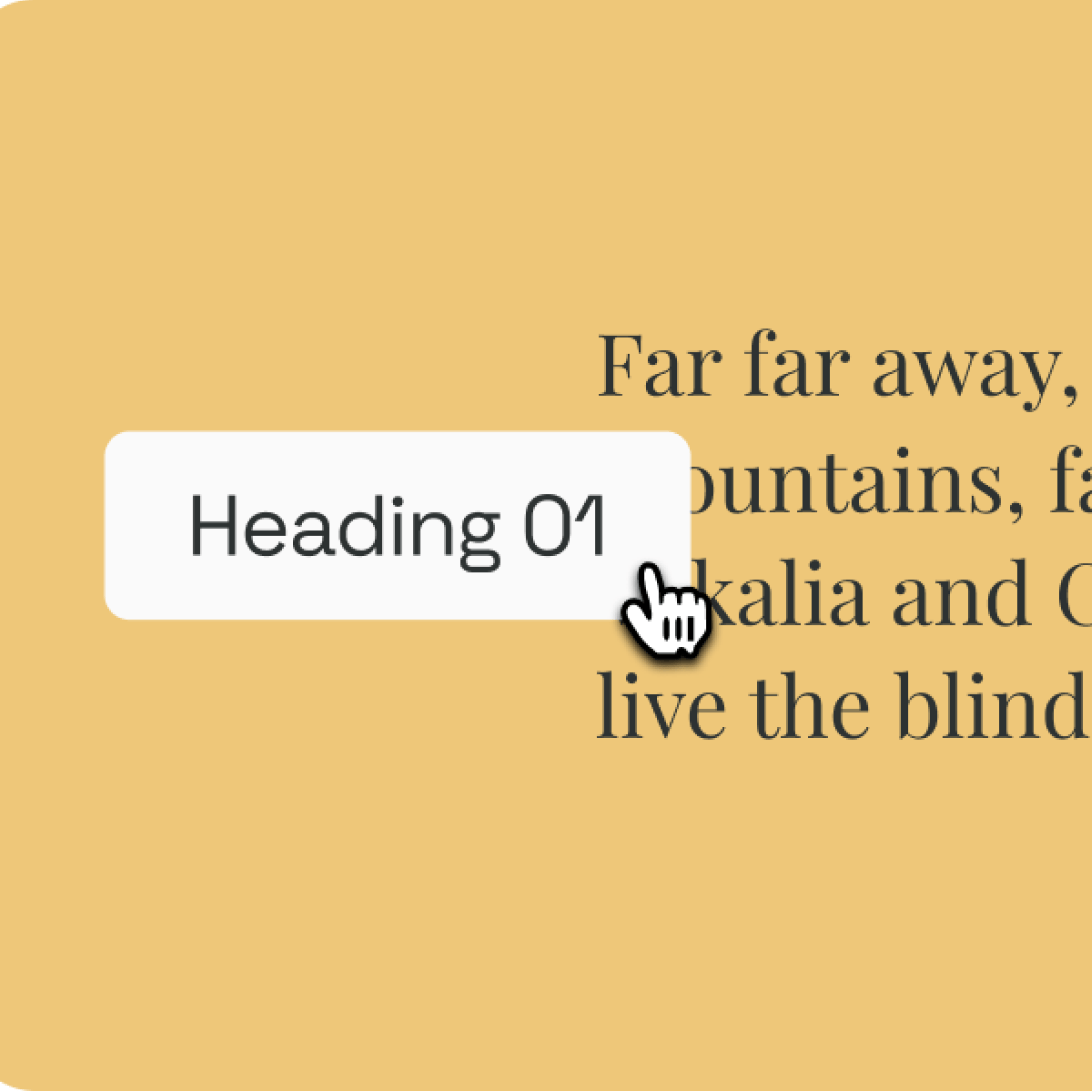 Content blocks | Frontify